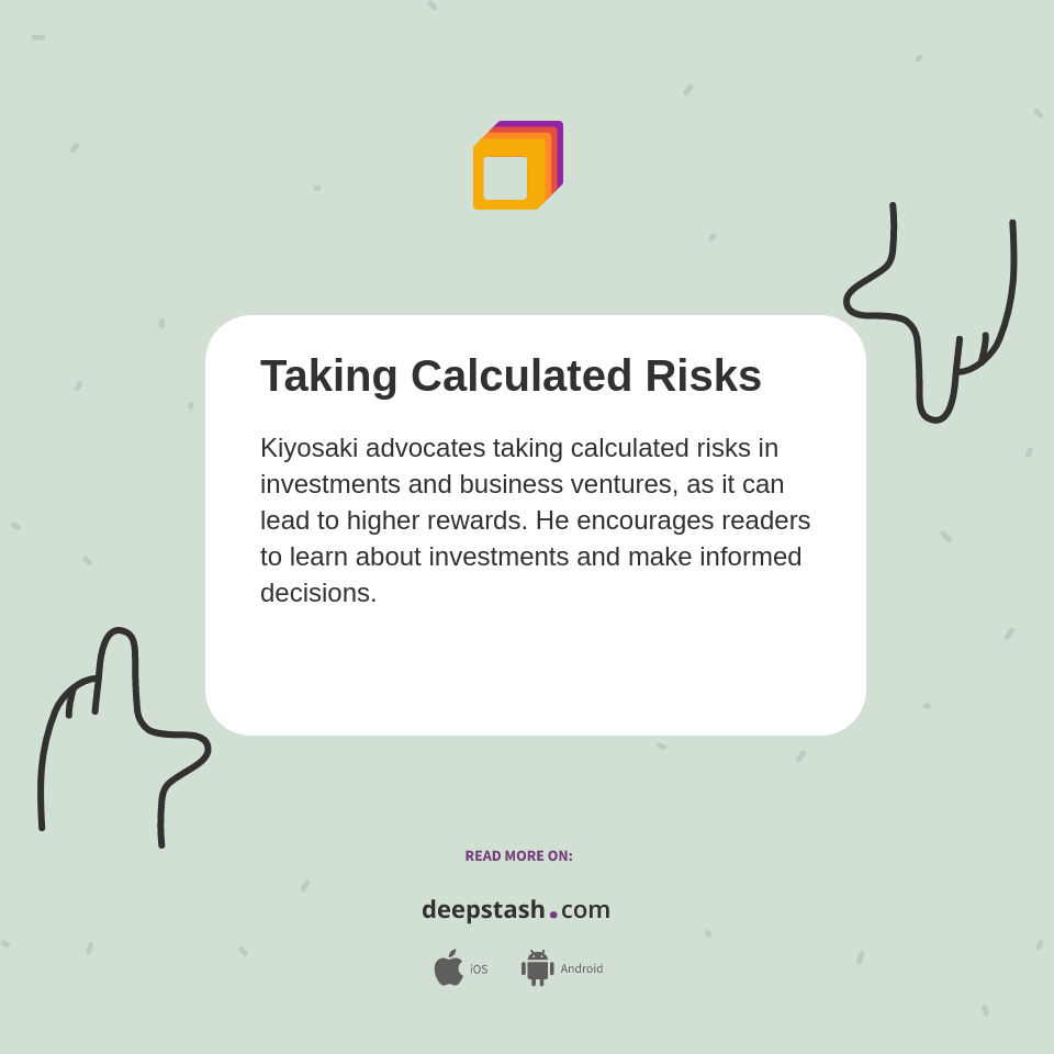Taking Calculated Risks - Deepstash