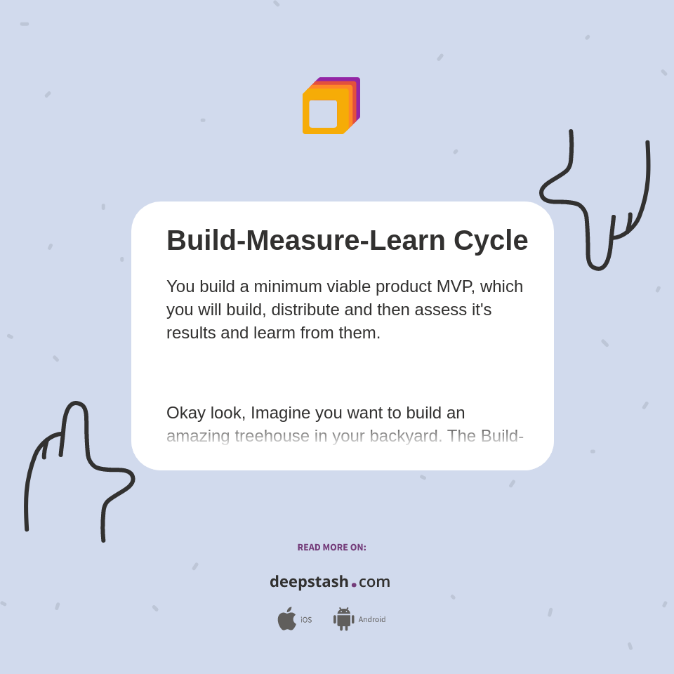 Build-Measure-Learn Cycle - Deepstash