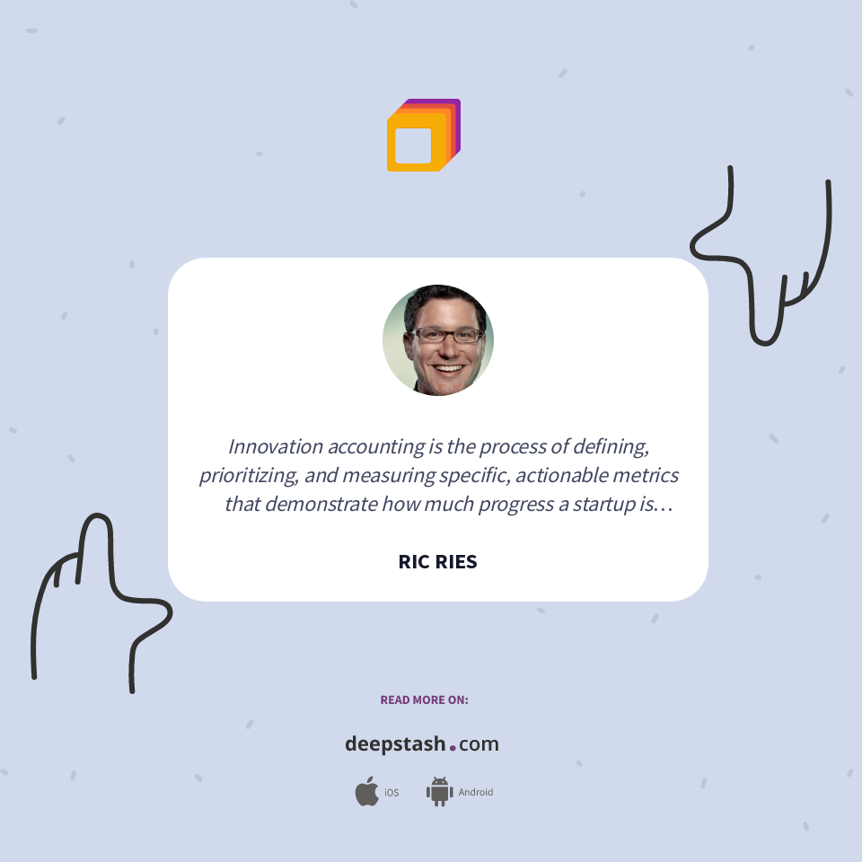 Quote by RIC RIES - Deepstash