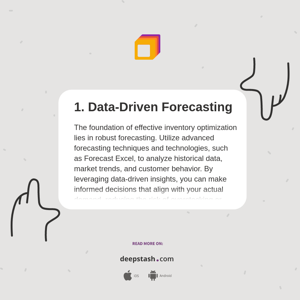 1 Data Driven Forecasting Deepstash