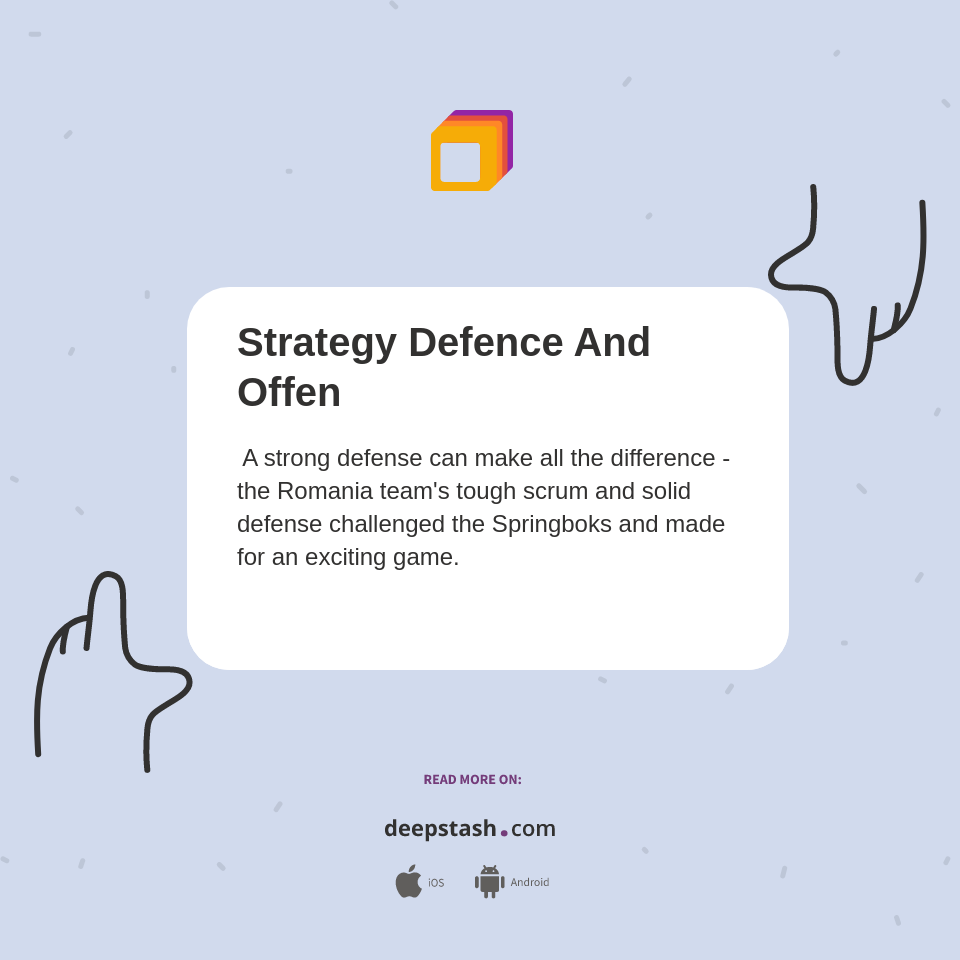 Strategy Defence And Offen - Deepstash