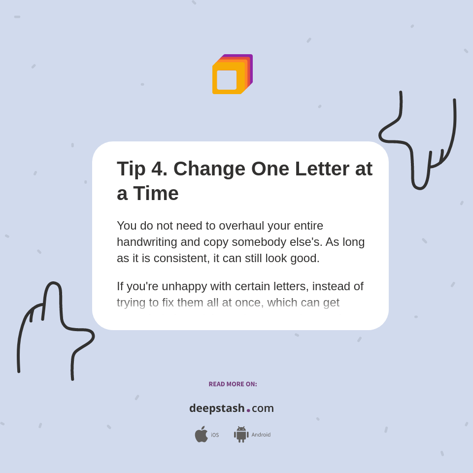 Tip 4. Change One Letter at a Time - Deepstash