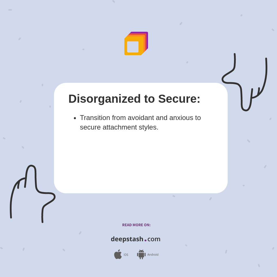 Disorganized to Secure: - Deepstash