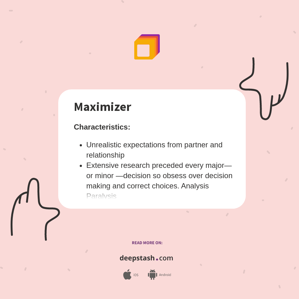 Maximizer - Deepstash