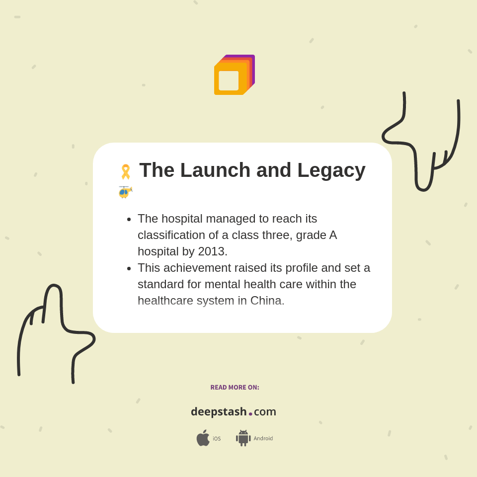 🎗️ The Launch and Legacy 🚁 - Deepstash