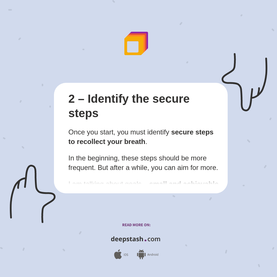 2 – Identify the secure steps - Deepstash