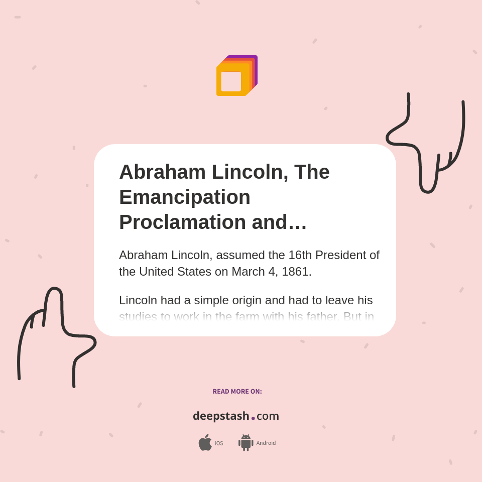 Abraham Lincoln, The Emancipation Proclamation and Transformational ...