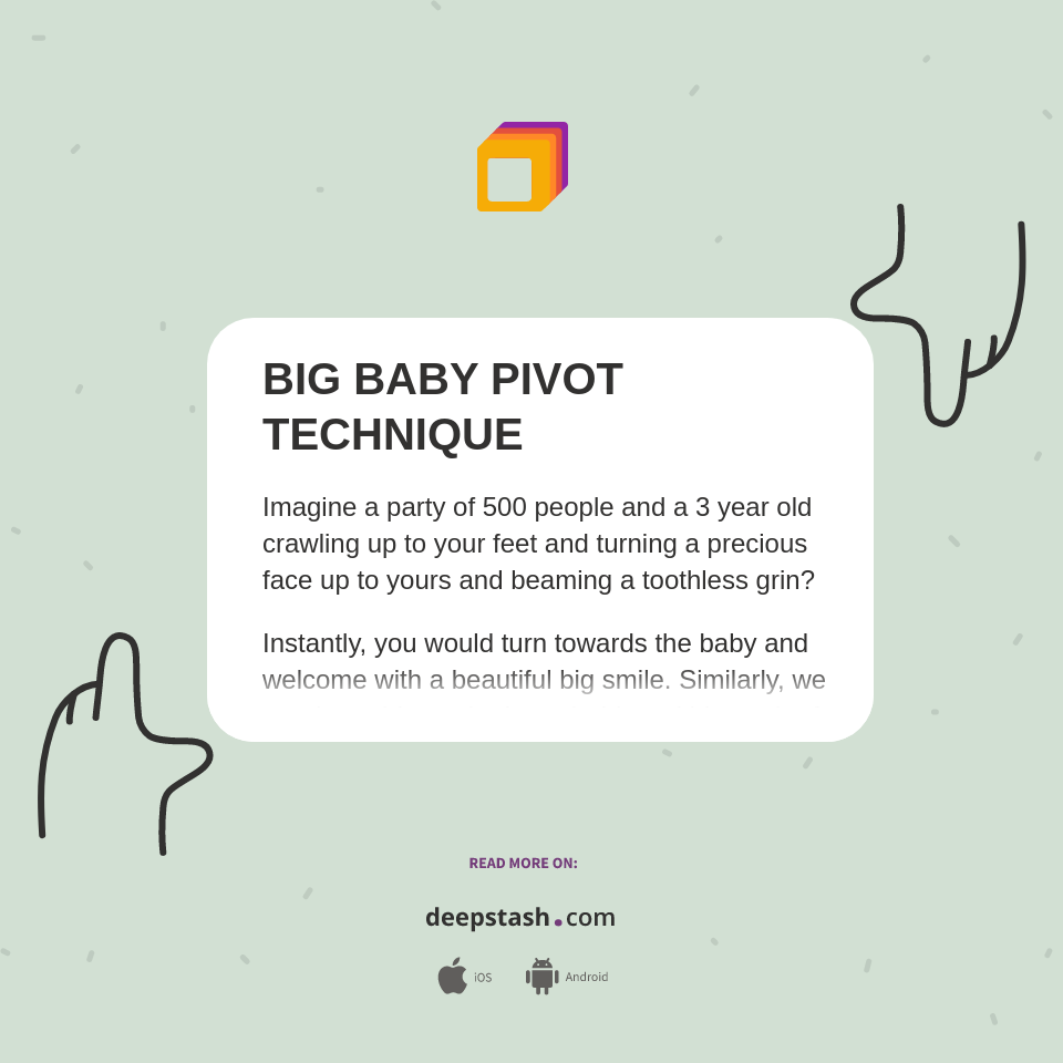 BIG BABY PIVOT TECHNIQUE - Deepstash