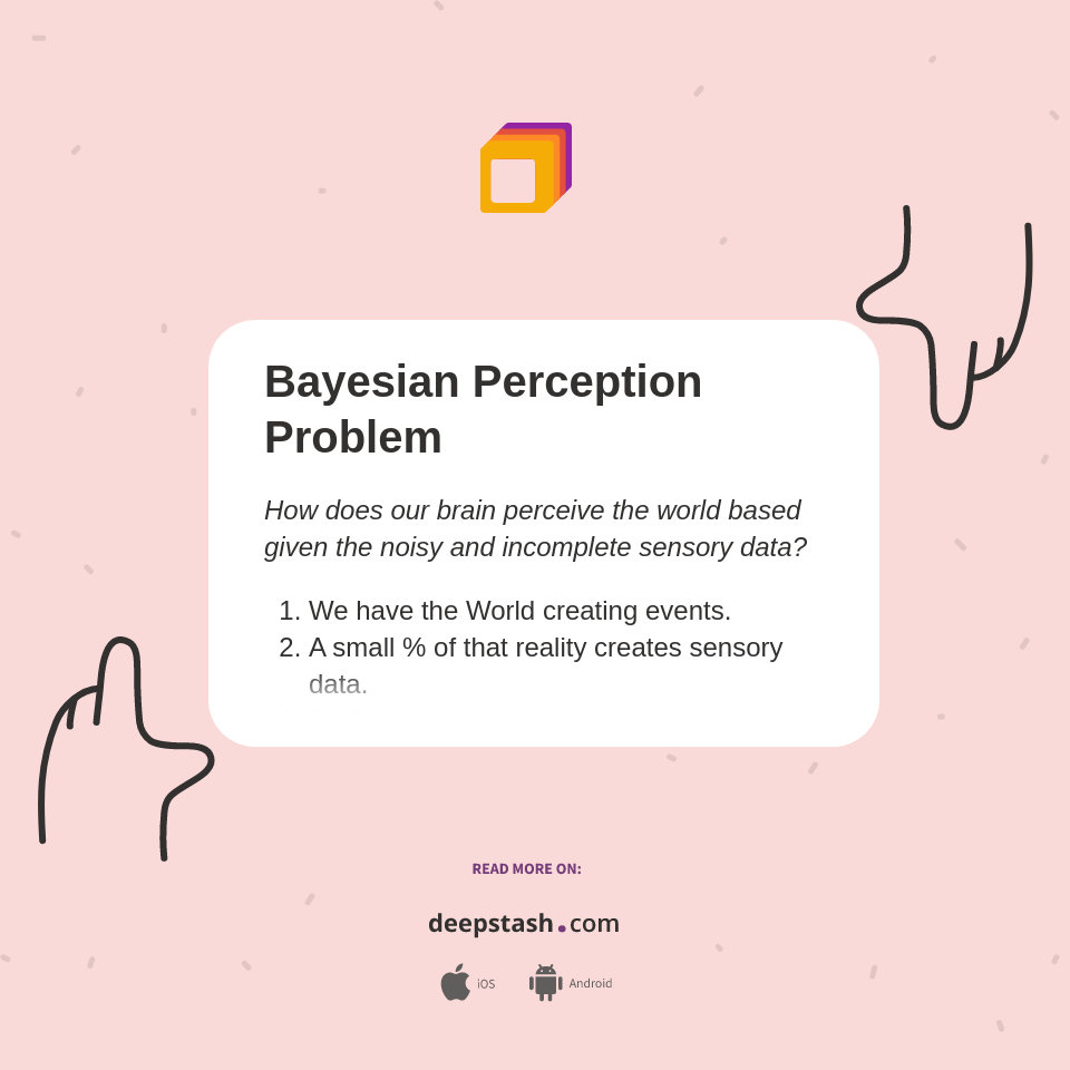 Bayesian Perception Problem - Deepstash