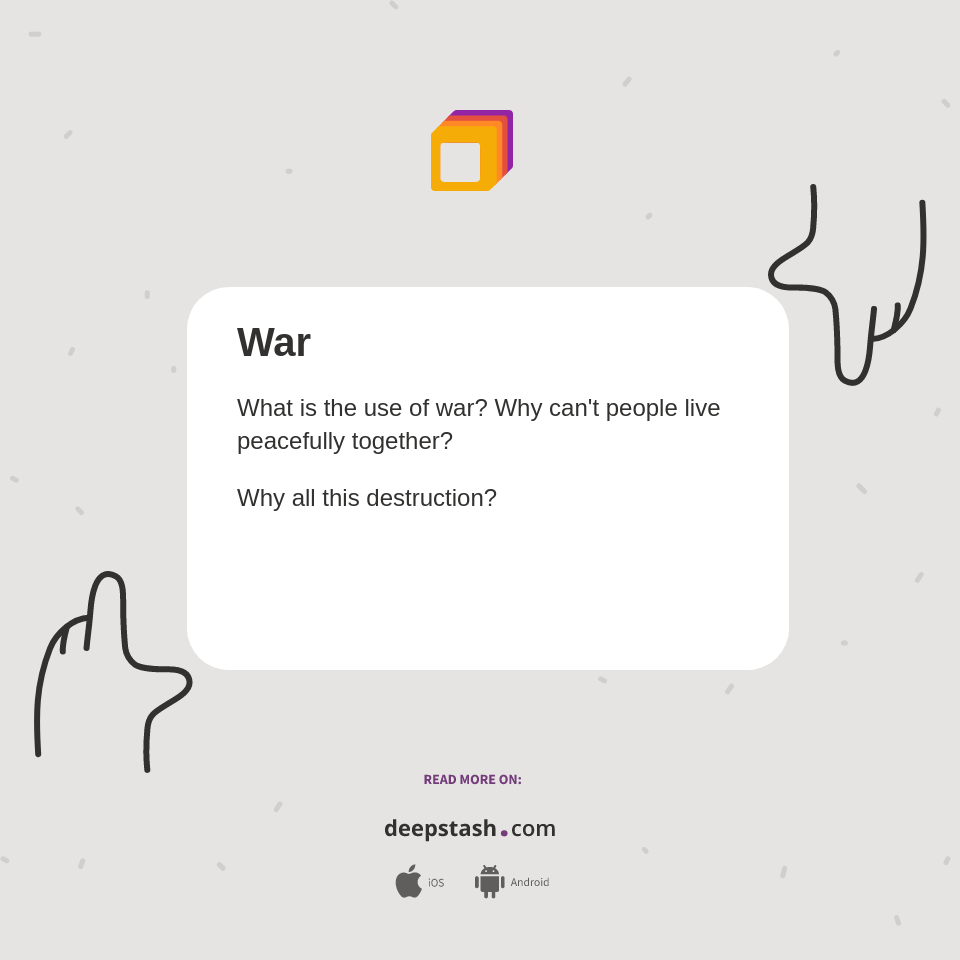War - Deepstash
