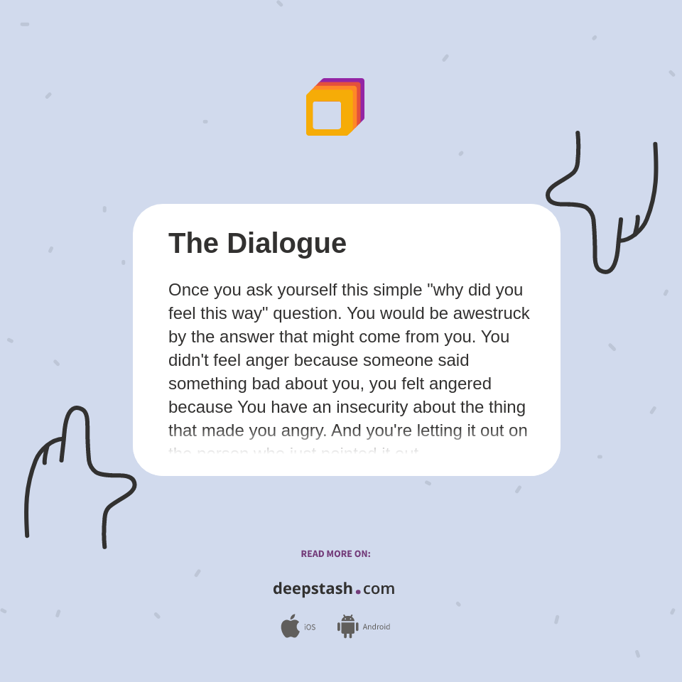 The Dialogue - Deepstash