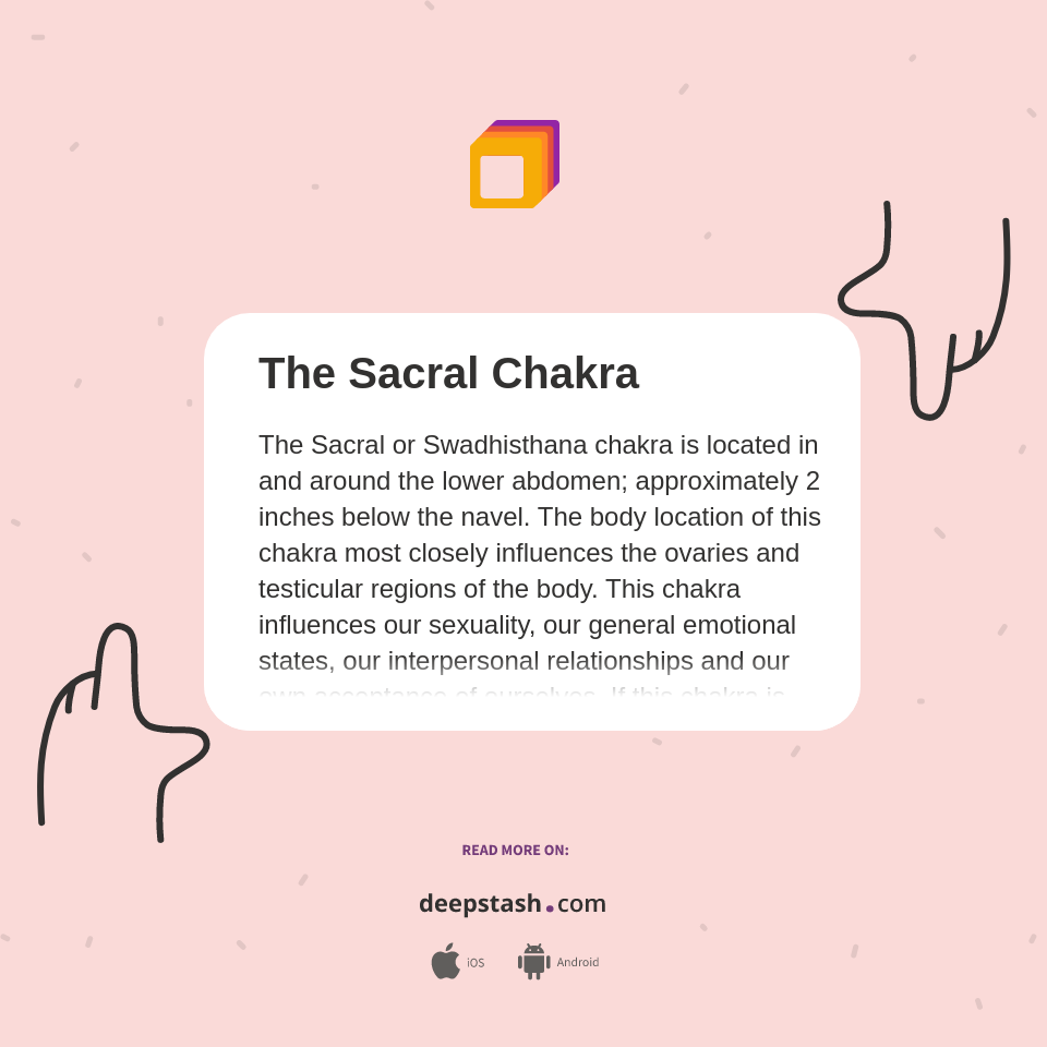 The Sacral Chakra - Deepstash