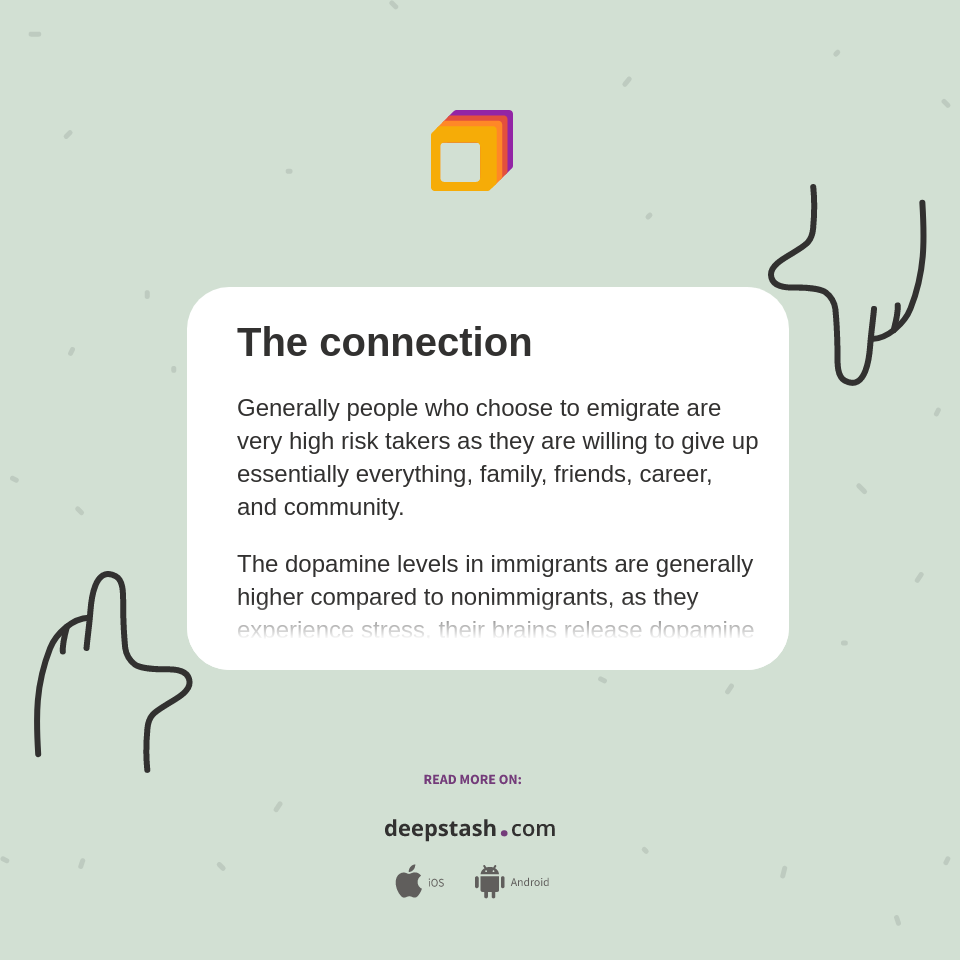 The connection - Deepstash