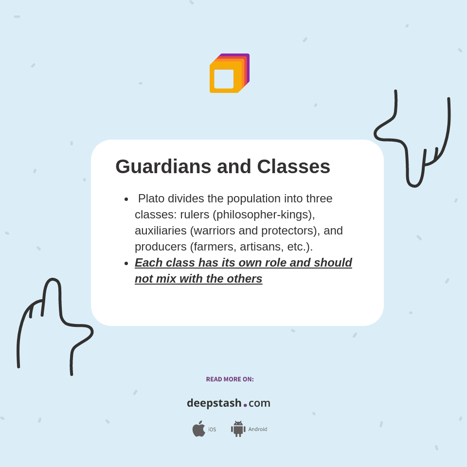 Guardians and Classes - Deepstash