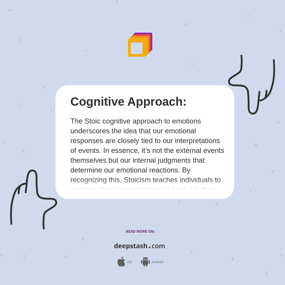 Cognitive Approach: - Deepstash