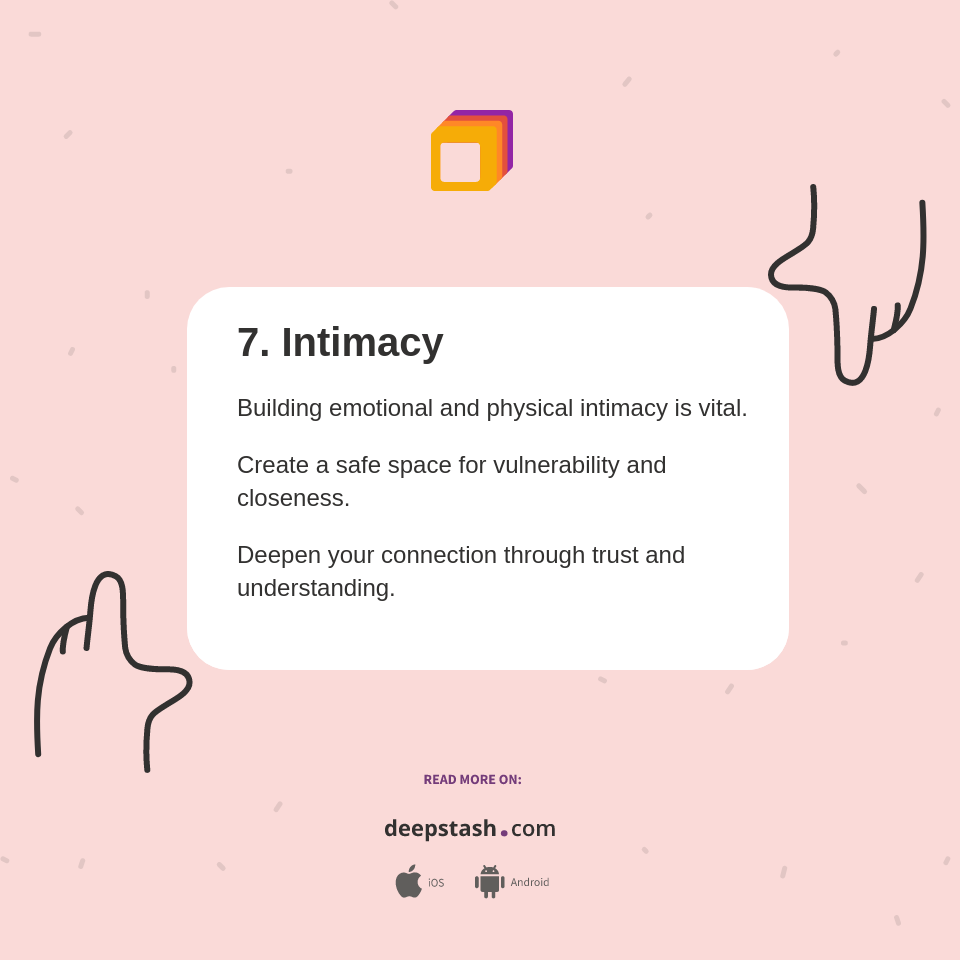 7. Intimacy - Deepstash