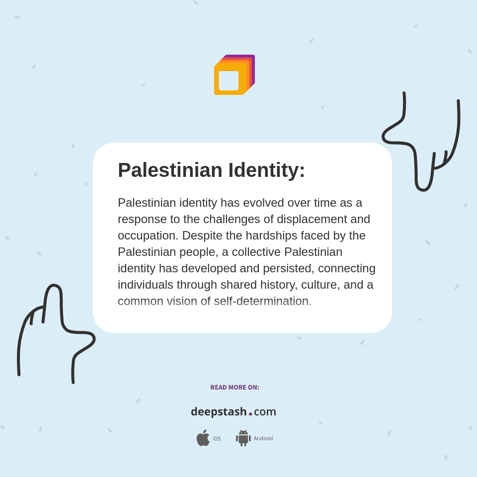 Palestinian Identity: - Deepstash