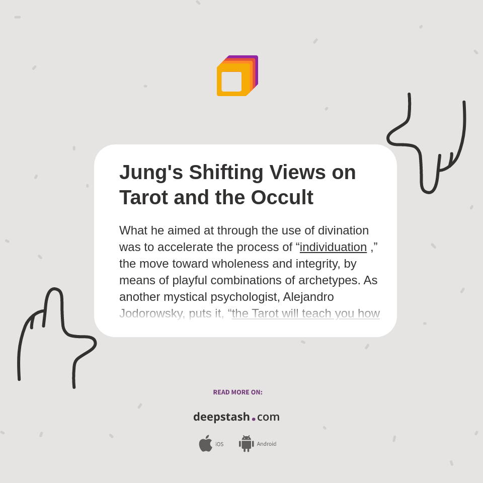 Jung's Shifting Views on Tarot and the Occult - Deepstash