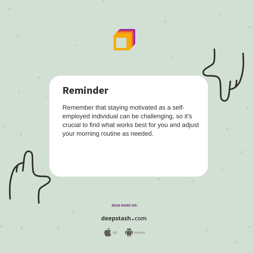 Reminder - Deepstash