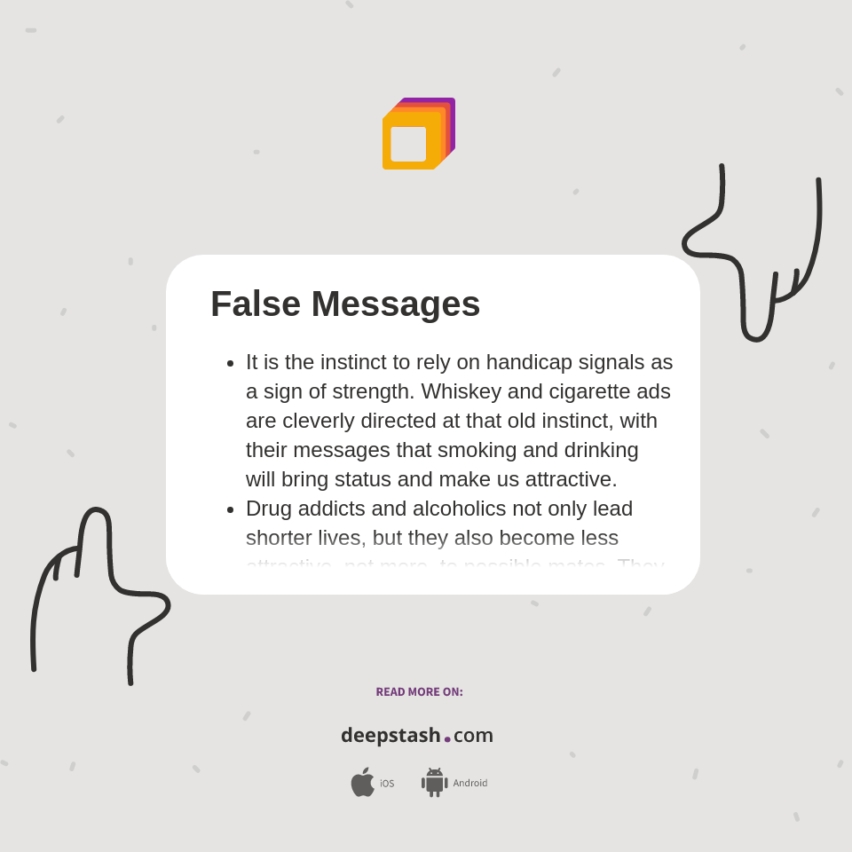 False Messages - Deepstash