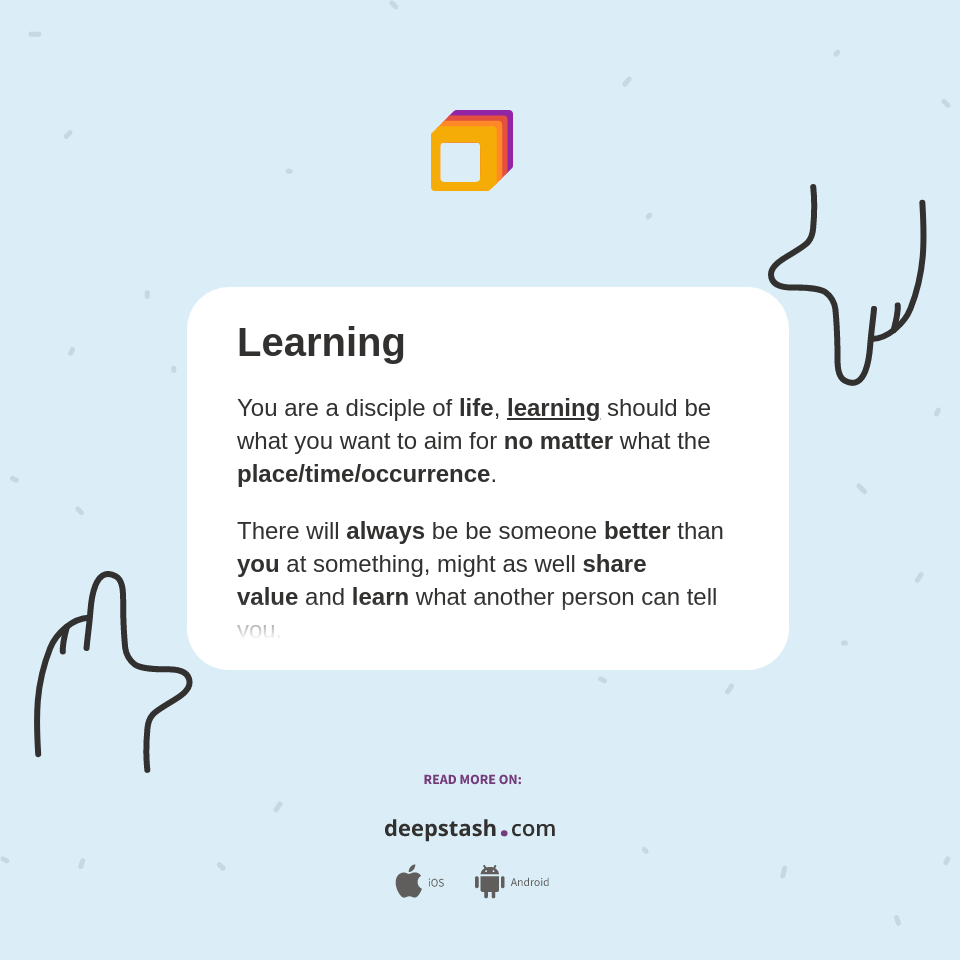 Learning - Deepstash