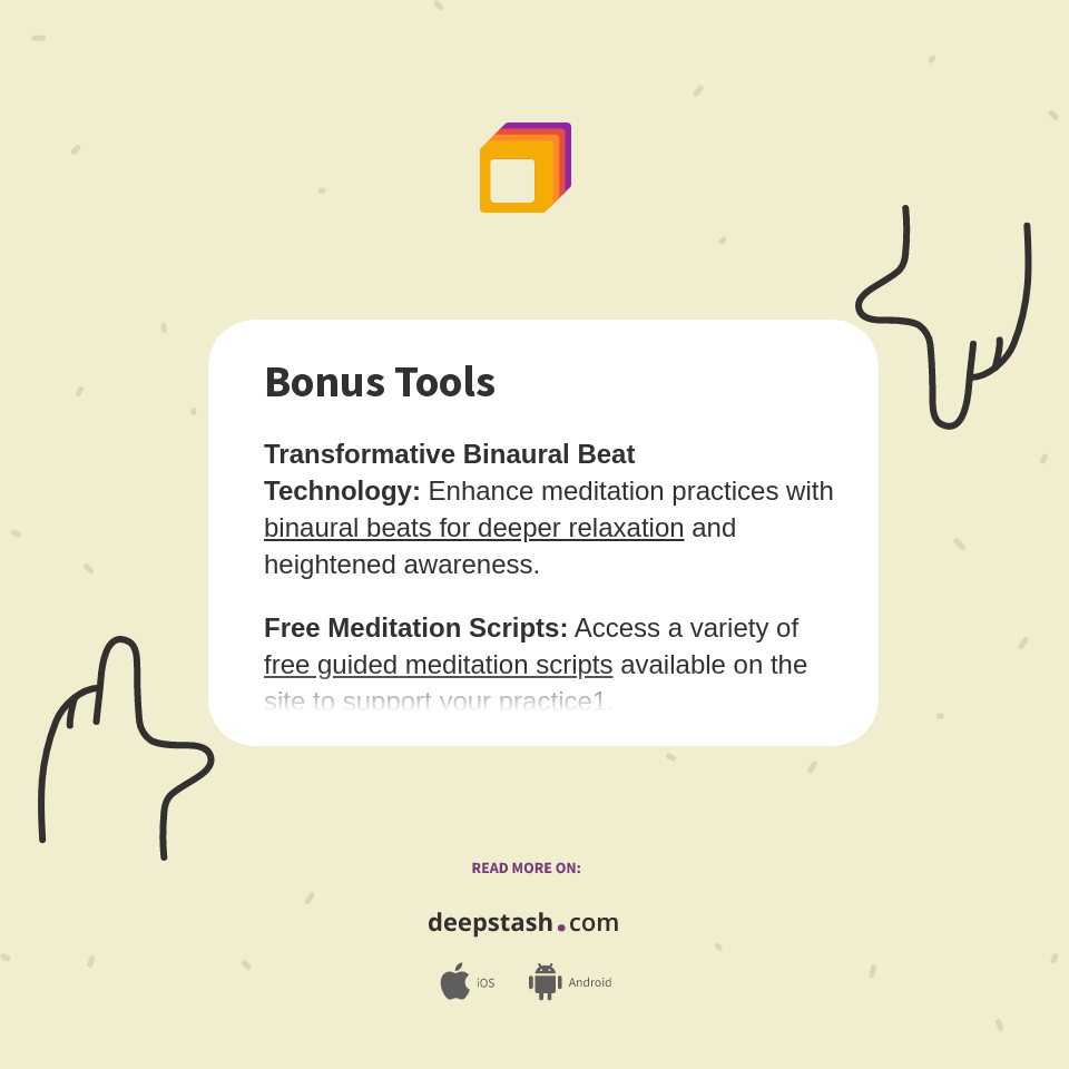 Bonus Tools - Deepstash
