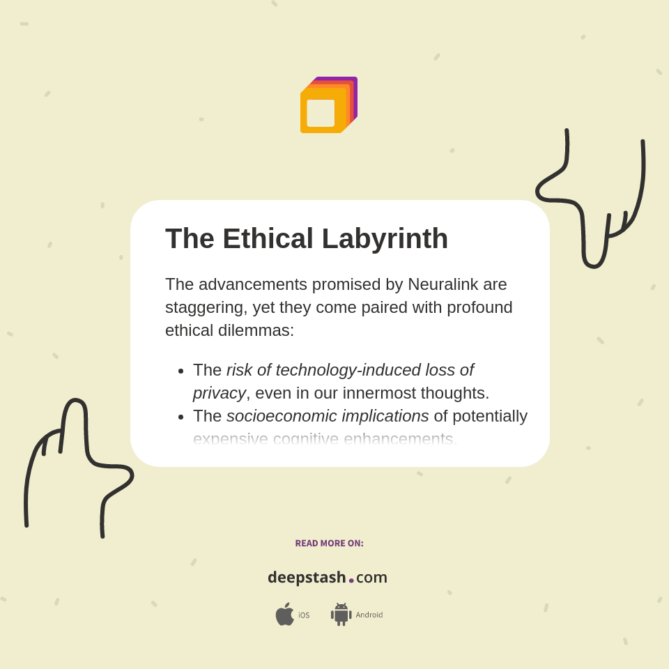 The Ethical Labyrinth - Deepstash