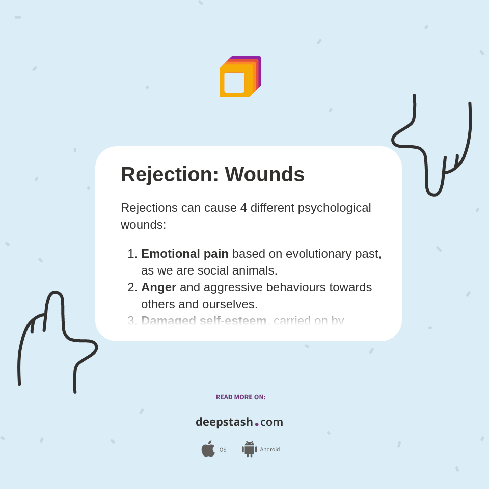 Rejection: Wounds - Deepstash