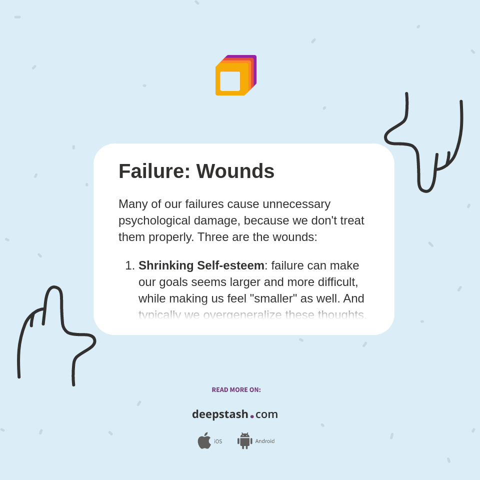 Failure: Wounds - Deepstash