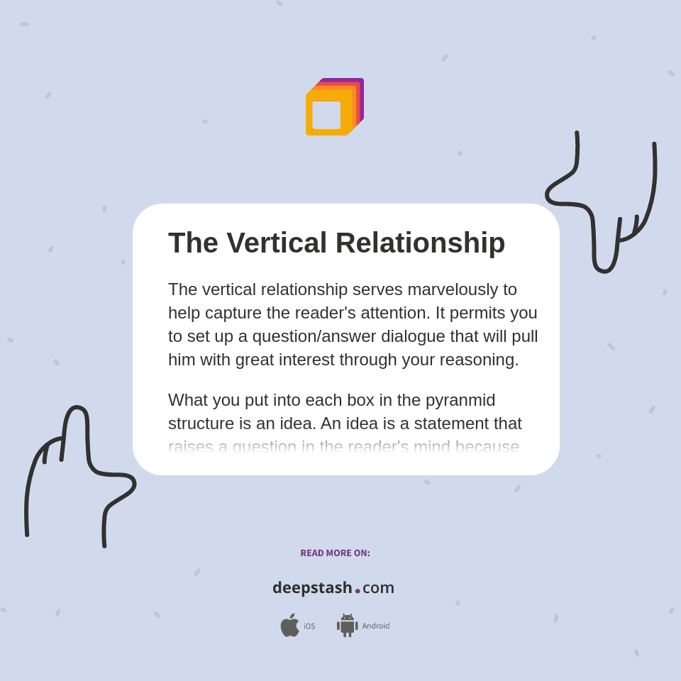 The Vertical Relationship - Deepstash