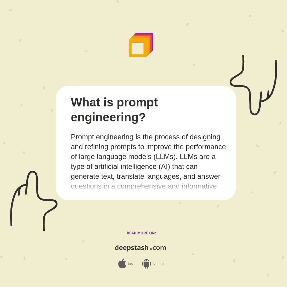 What is prompt engineering? - Deepstash