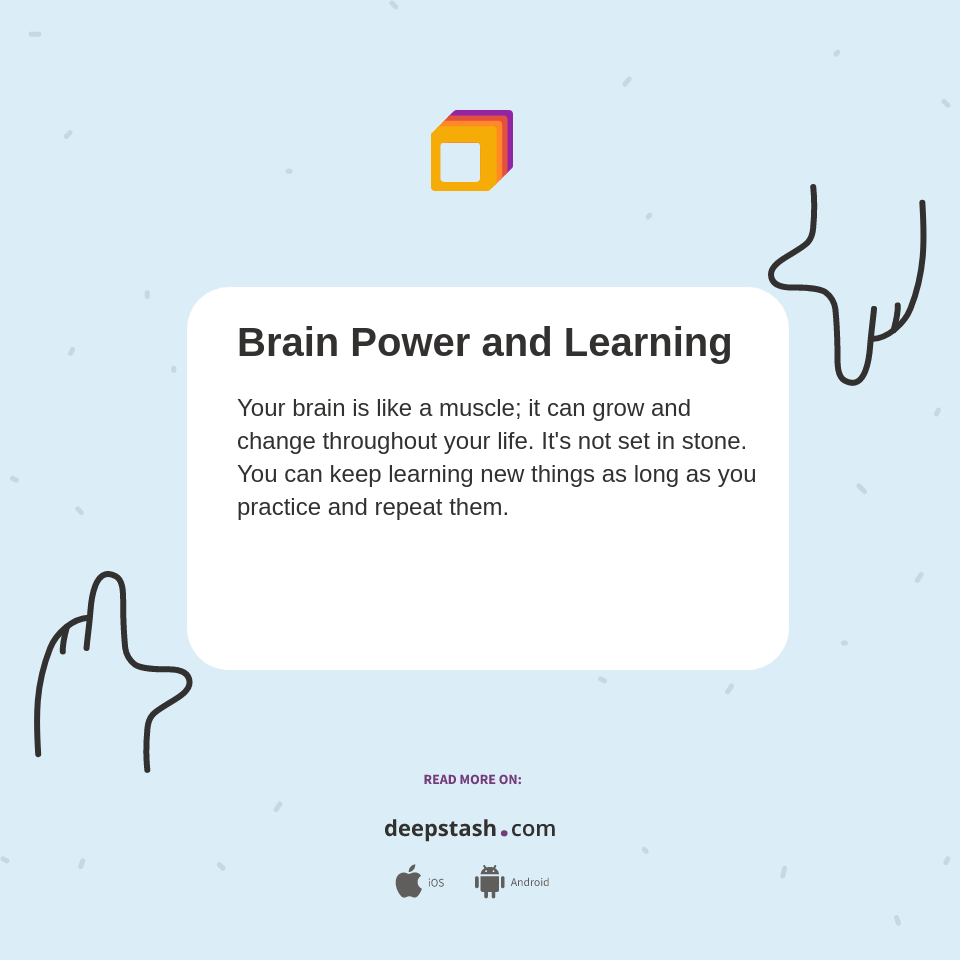 Brain Power and Learning - Deepstash