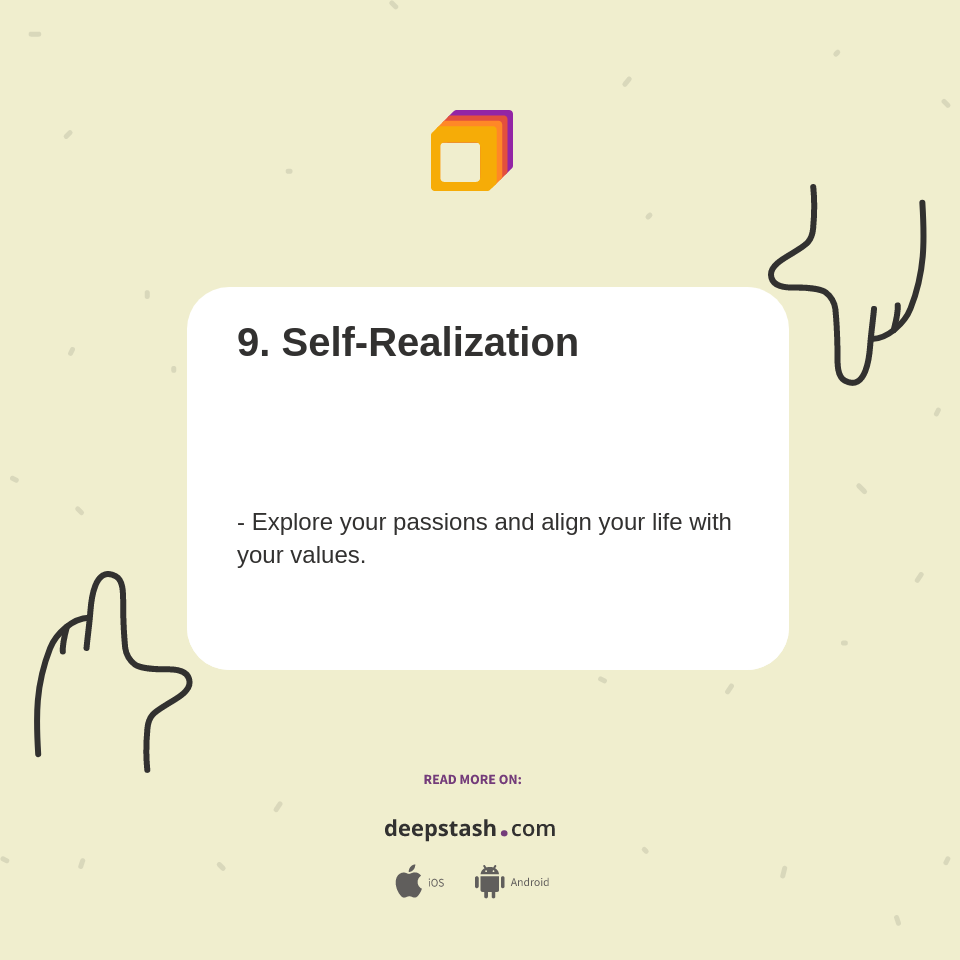 9. Self-Realization - Deepstash