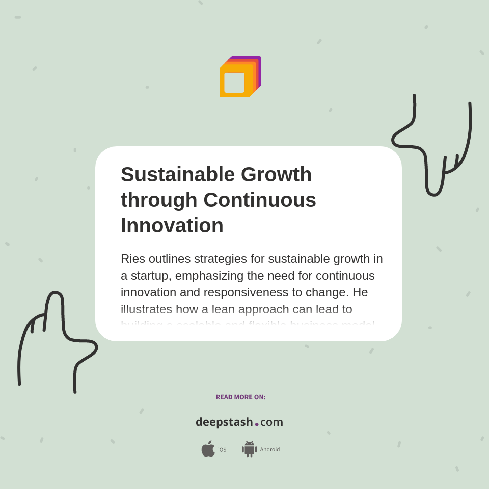 Sustainable Growth through Continuous Innovation - Deepstash