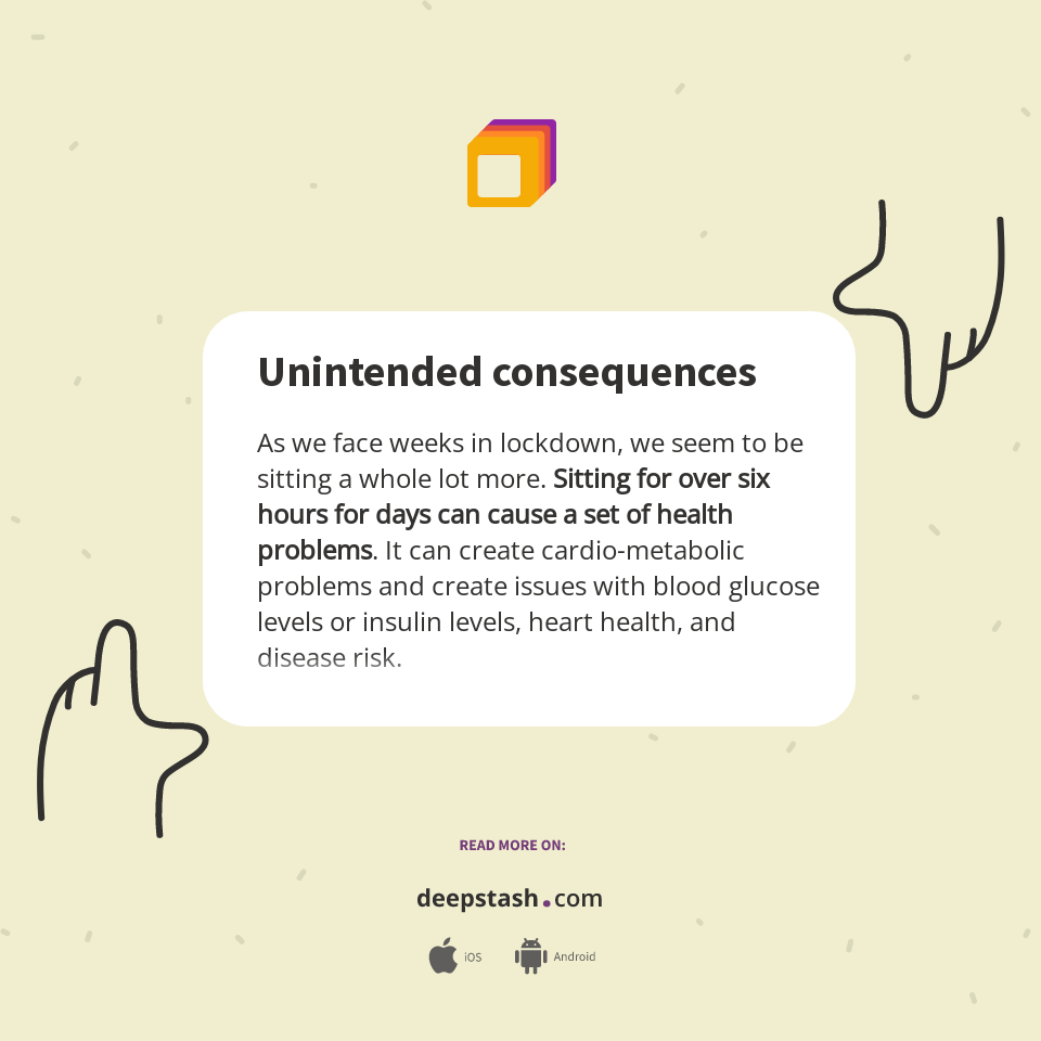 Unintended consequences - Deepstash