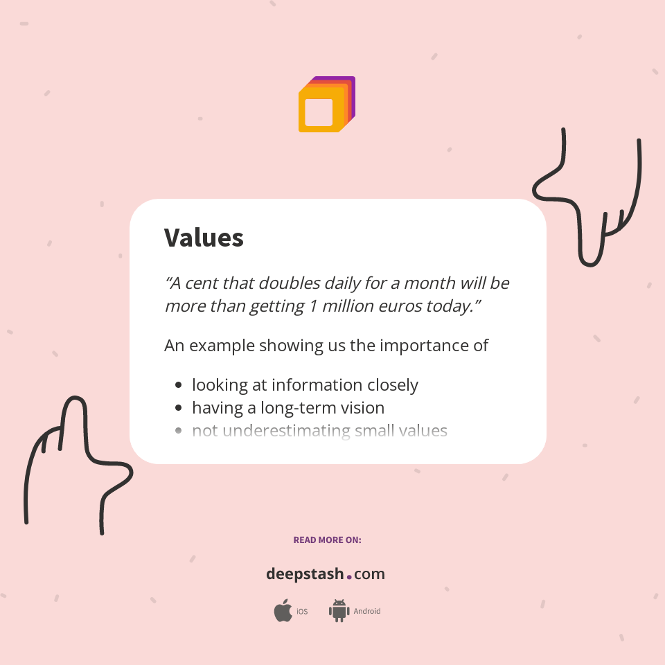 Values - Deepstash