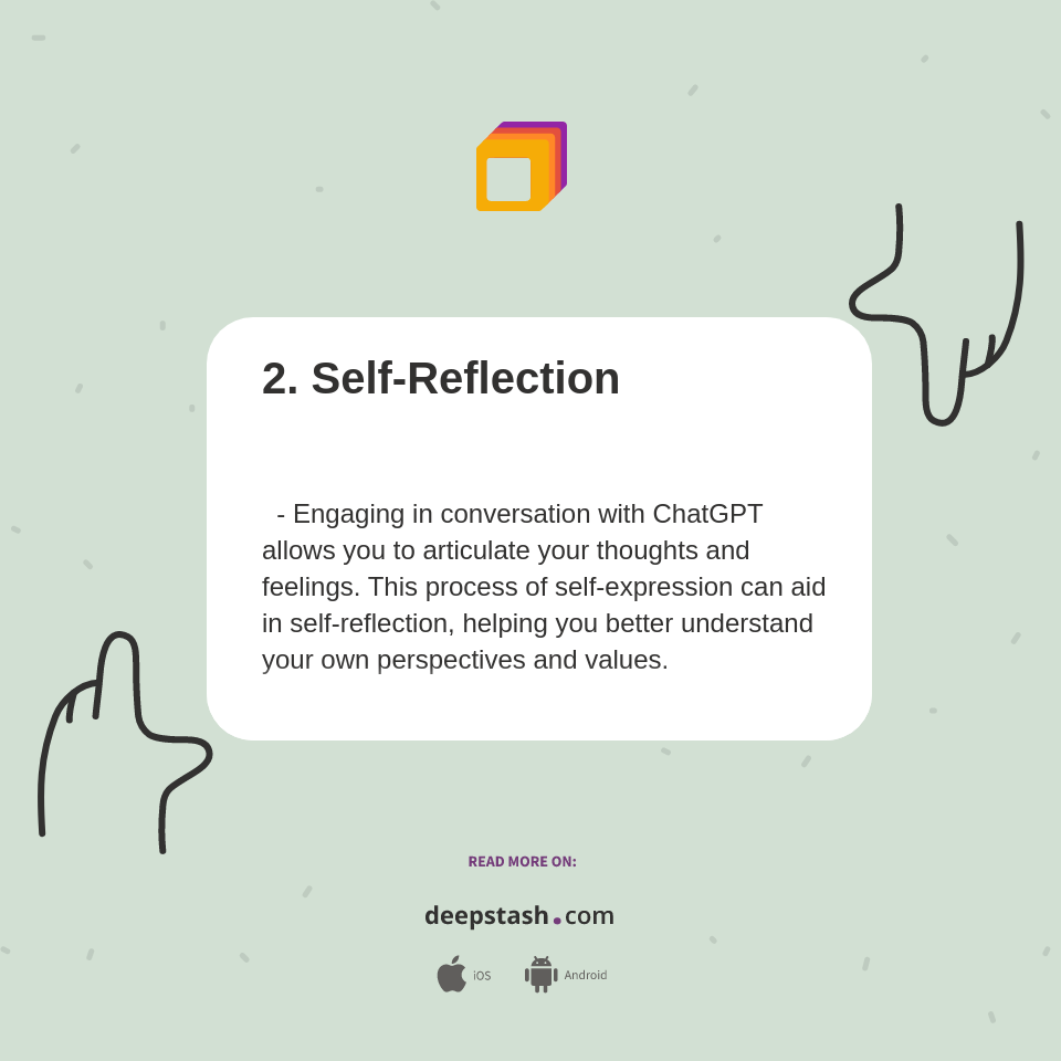 2. Self-Reflection - Deepstash