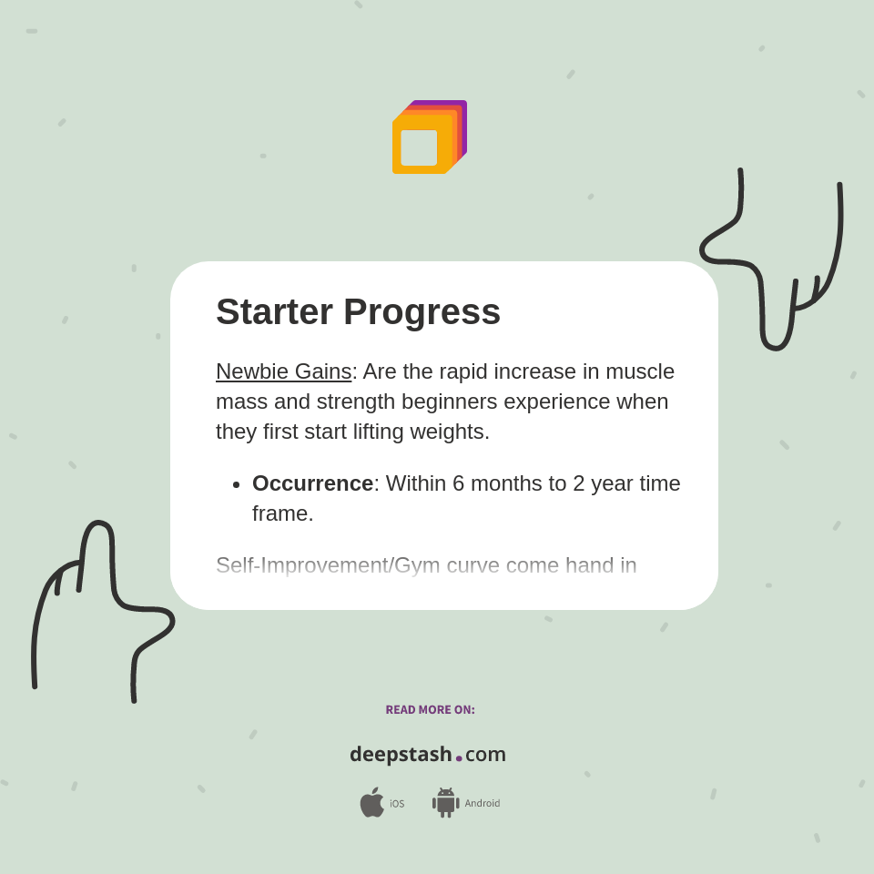 Starter Progress - Deepstash