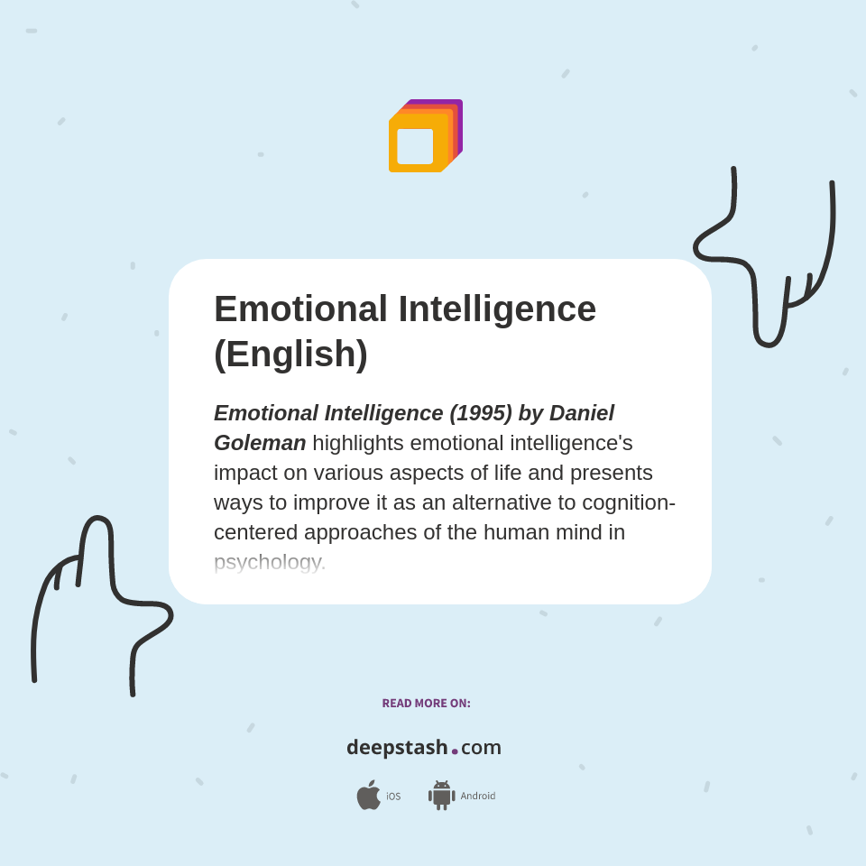 Emotional Intelligence (English) - Deepstash