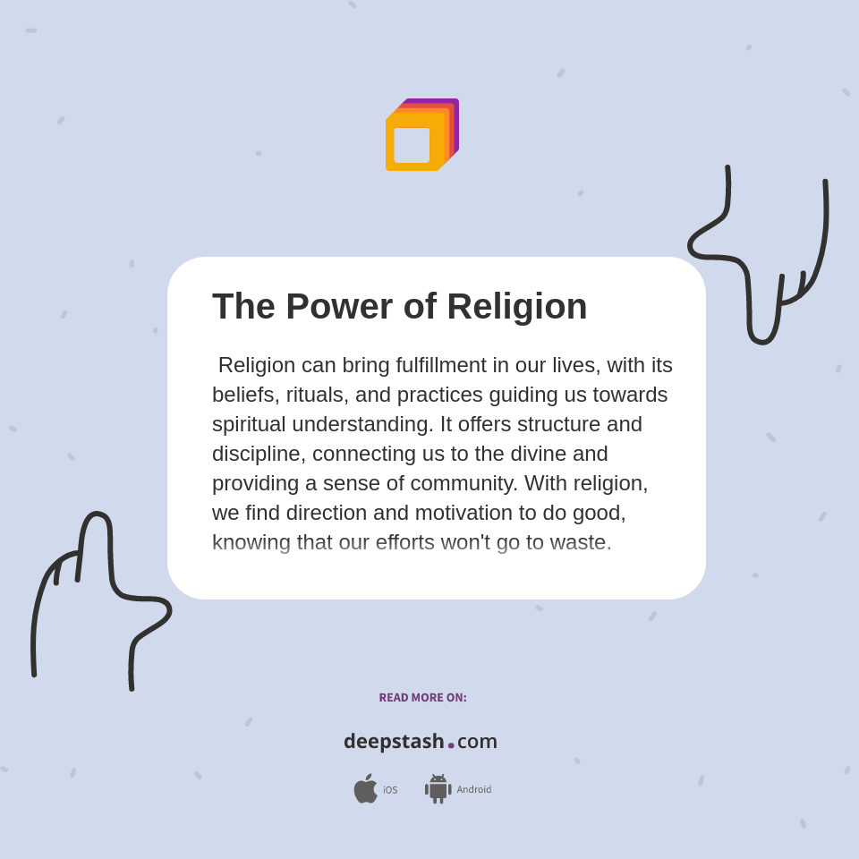 The Power of Religion - Deepstash