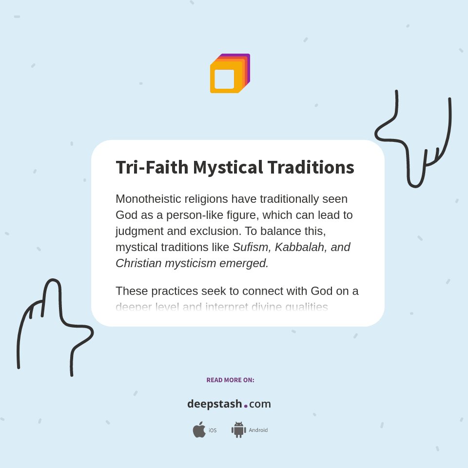 Tri-Faith Mystical Traditions - Deepstash