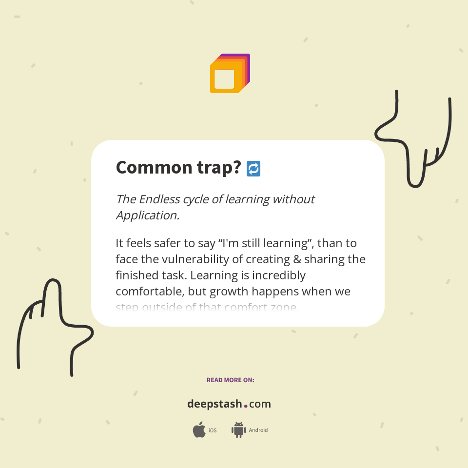 Common trap? 🔁 - Deepstash