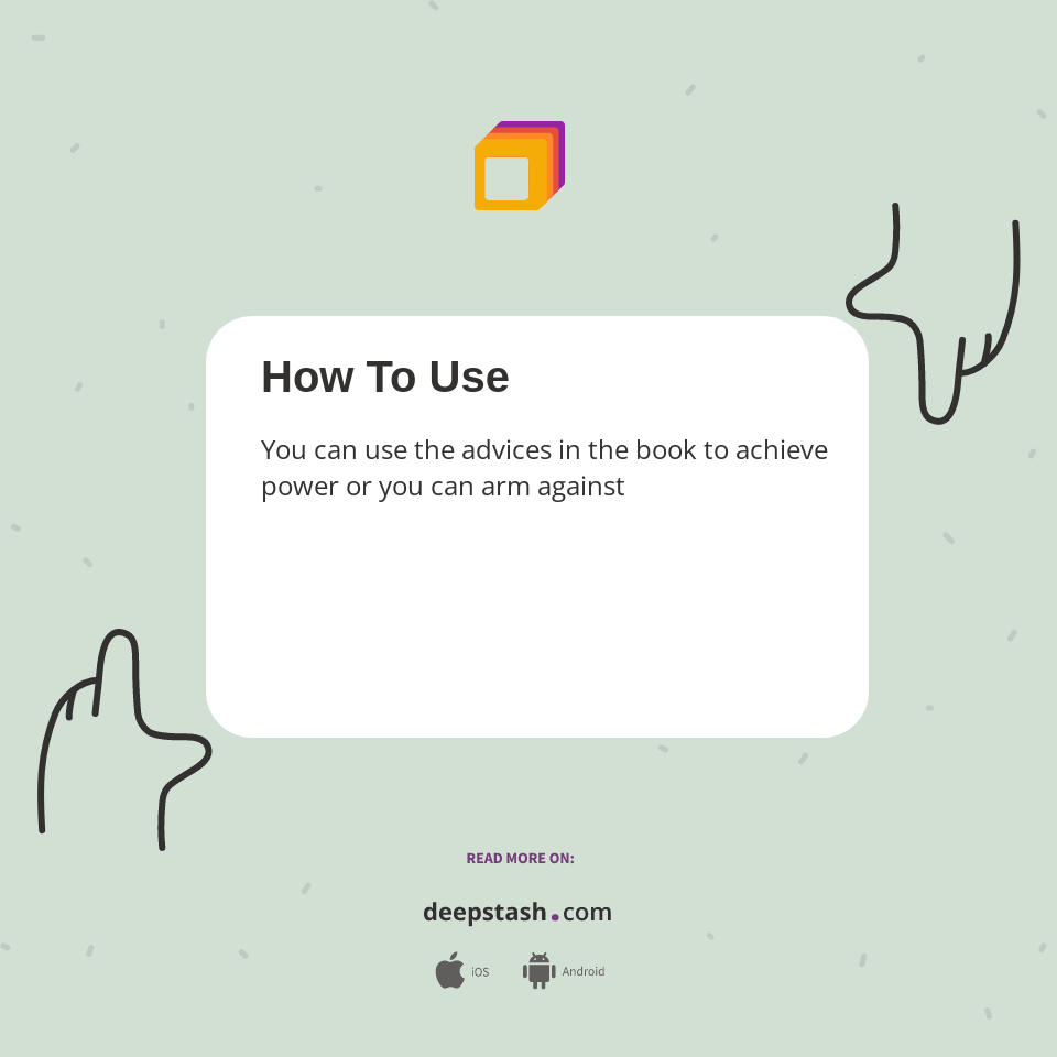 How To Use - Deepstash
