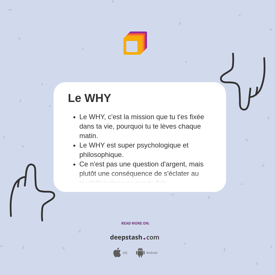 Le WHY - Deepstash