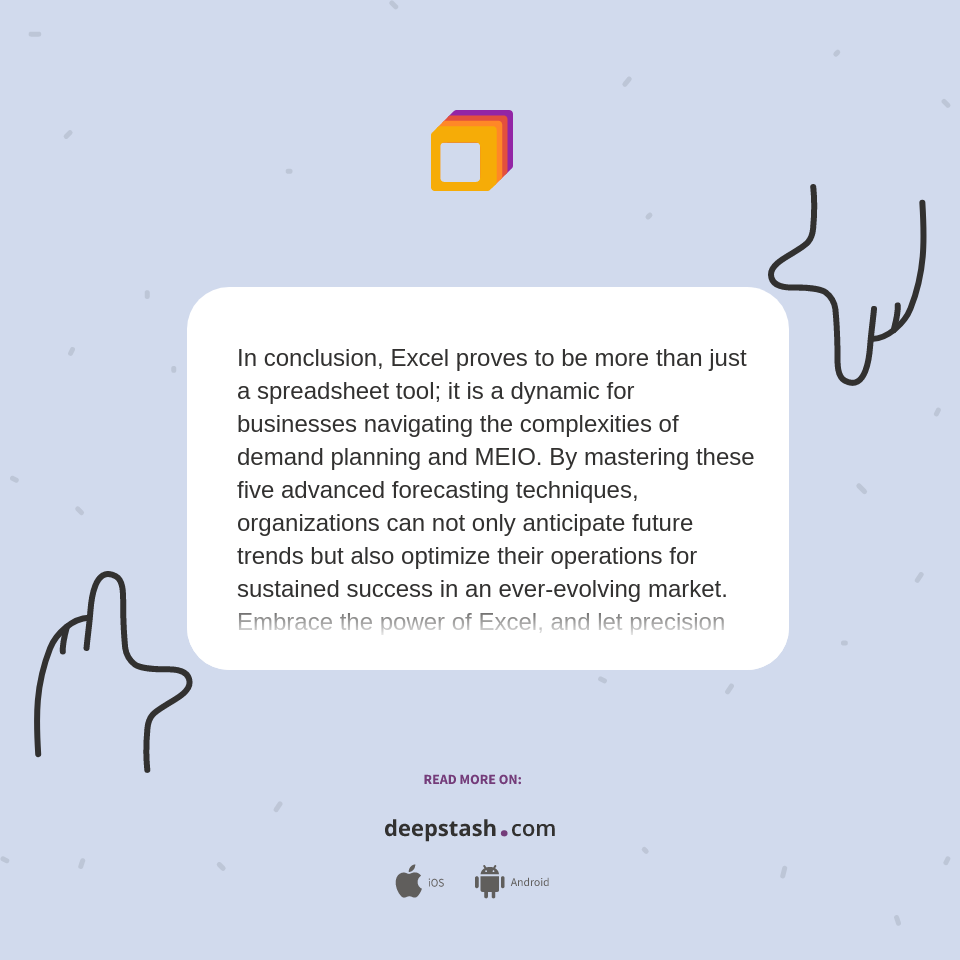 In conclusion, Excel proves to be more than just... - Deepstash