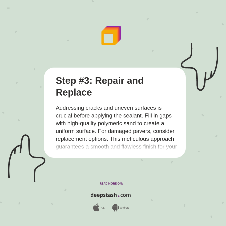 Step #3: Repair and Replace - Deepstash