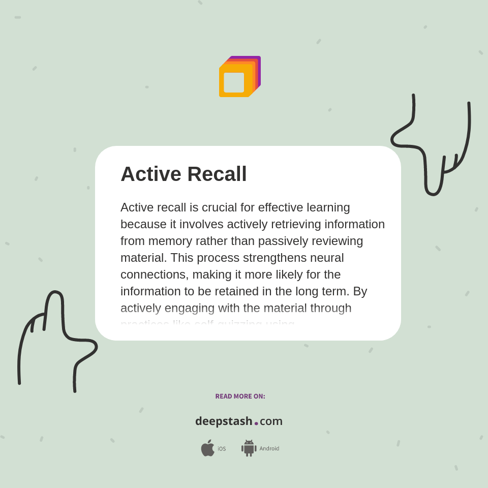 Active Recall - Deepstash