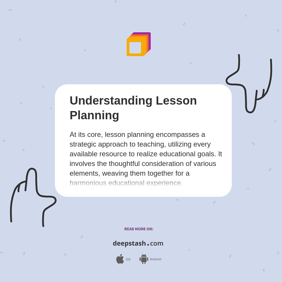 Understanding Lesson Planning - Deepstash