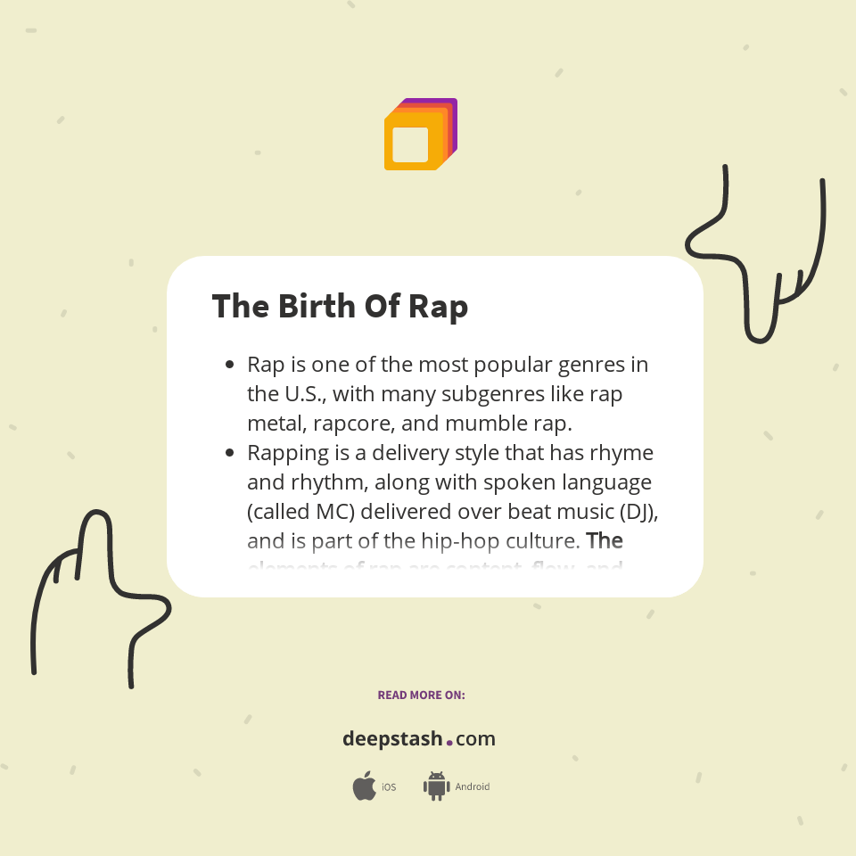 The Birth Of Rap - Deepstash