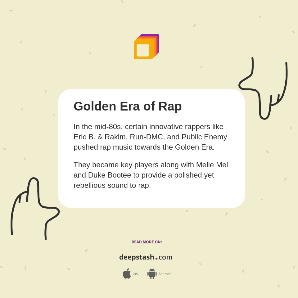 Golden Era of Rap - Deepstash